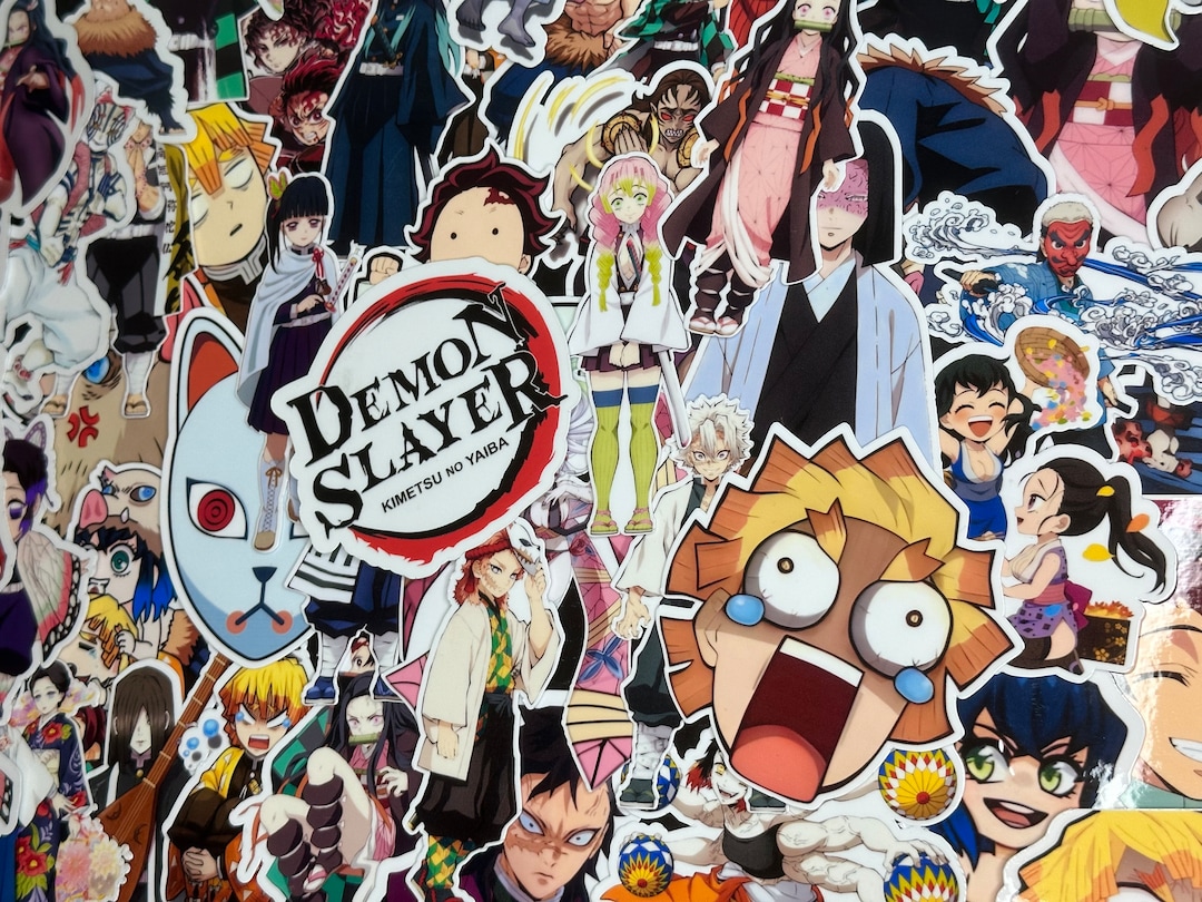 Anime Sticker Pack - Etsy
