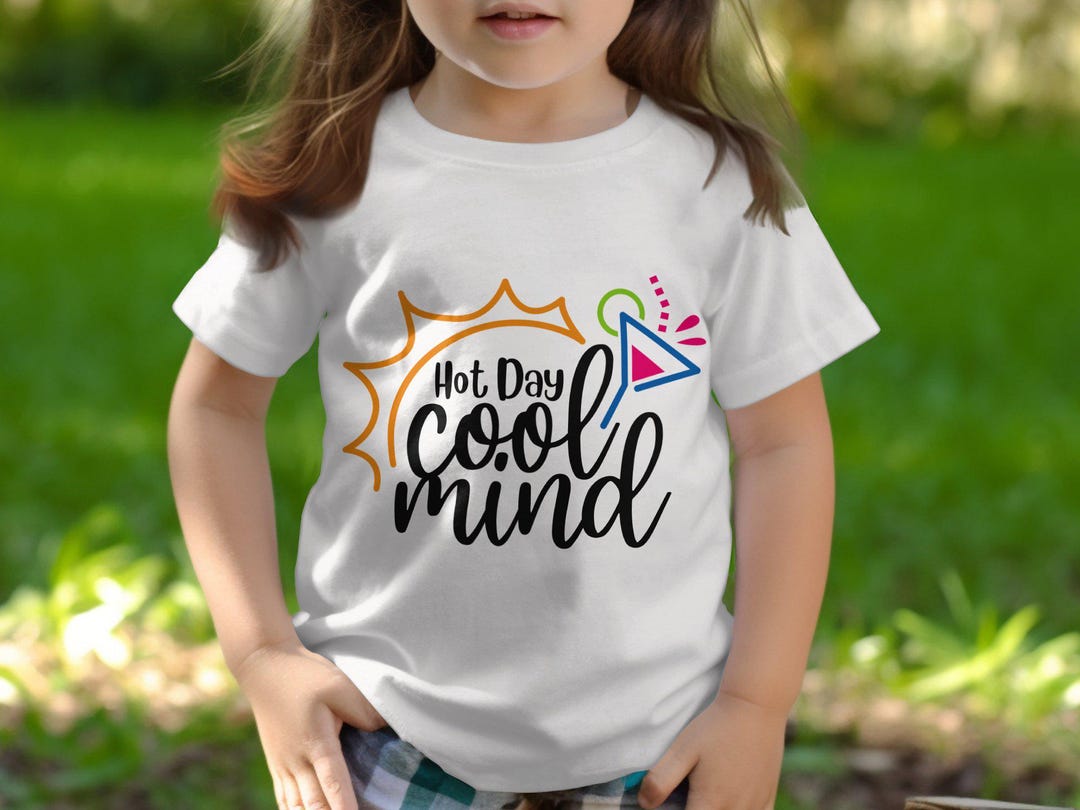 Summer Digital Design Hot Day Cool Mind SVG Instant Download Printable ...