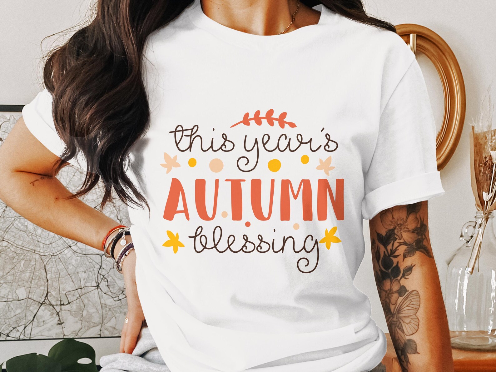 Autumn Blessing Digital Print, This Year's Autumn Decor, Fall Season ...