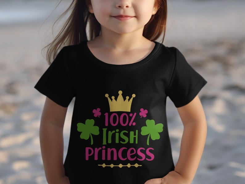 100 Percent Irish Princess SVG - Etsy