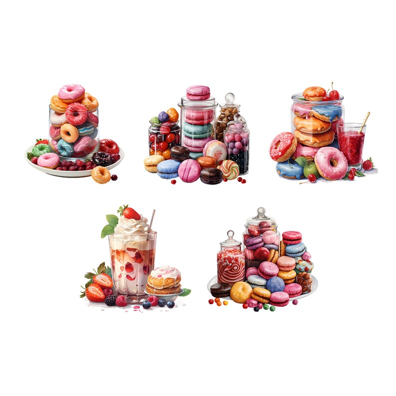 41 Sweets Clipart, PNG With Transparent Background, Cookies, Cake ...