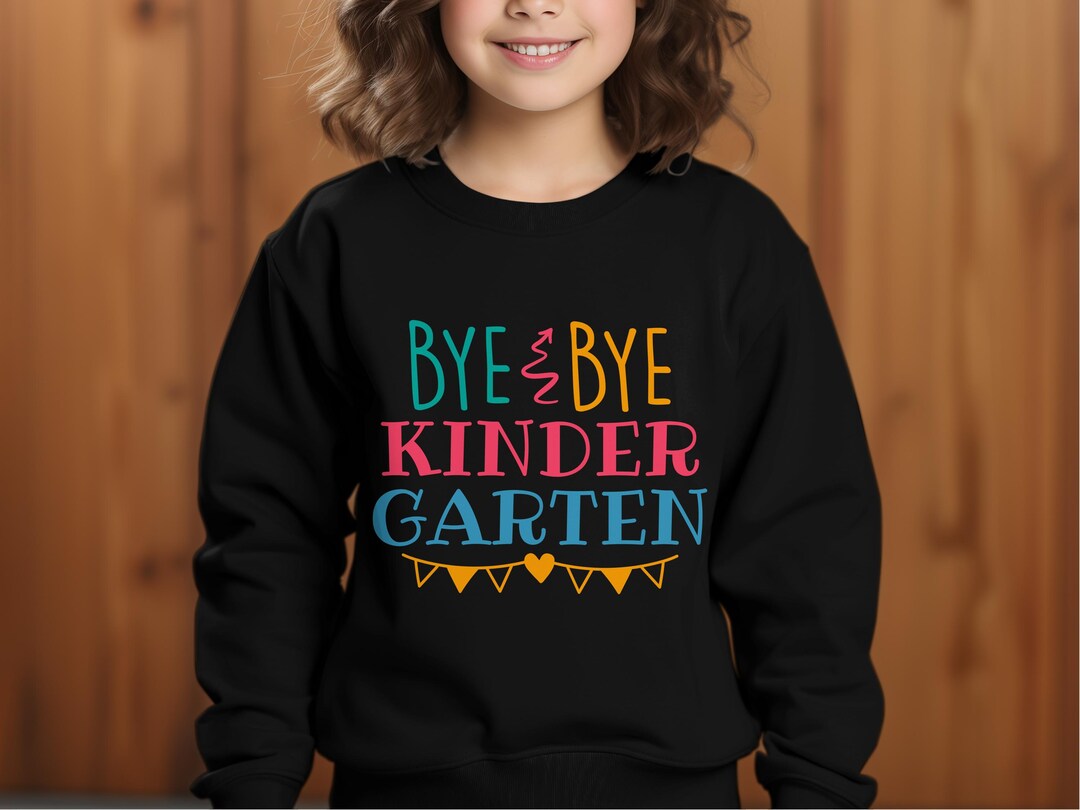 Bye Bye Kindergarten Digital Download, Printable Kindergarten Farewell ...
