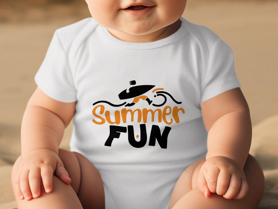 Summer Fun Digital Design, Beach Themed Clipart for Summer Projects ...