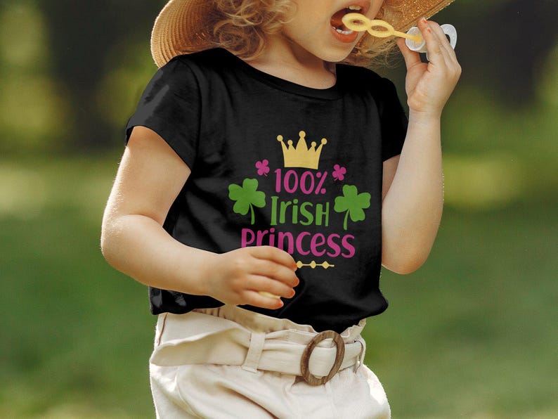 100 Percent Irish Princess SVG - Etsy
