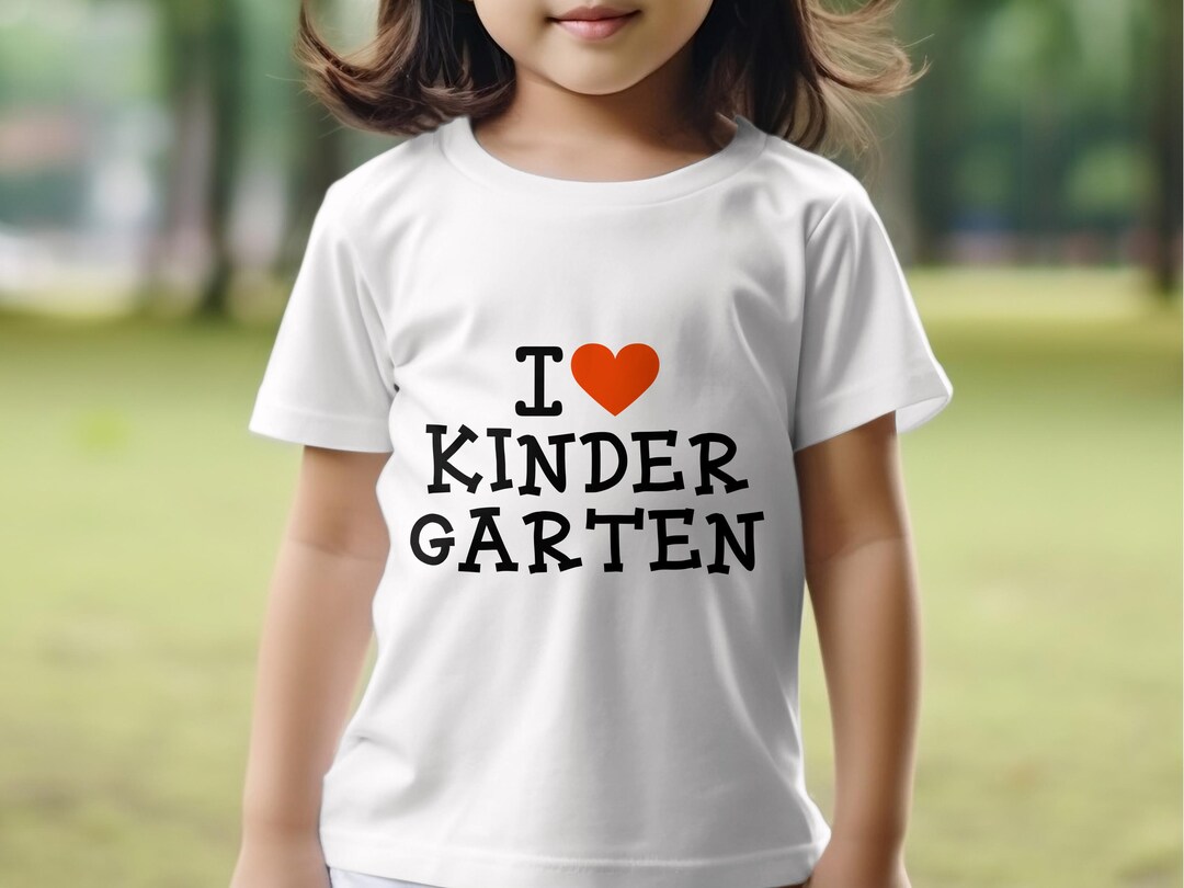I Love Kindergarten Poster, Classroom Wall Art, Kindergarten Decor ...
