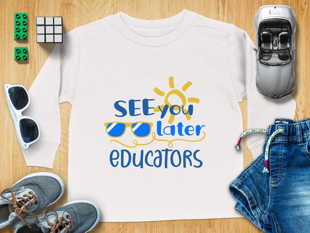 See You Later Educators Printable, Digital Teacher Goodbye Card, Summer ...