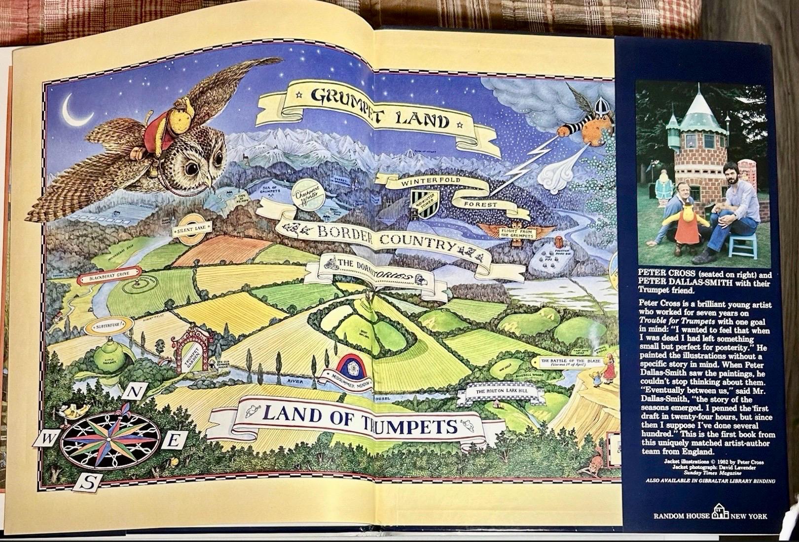 Rare! Trouble for Trumpets 1982 Peter Cross Hardback Dustcover Children ...