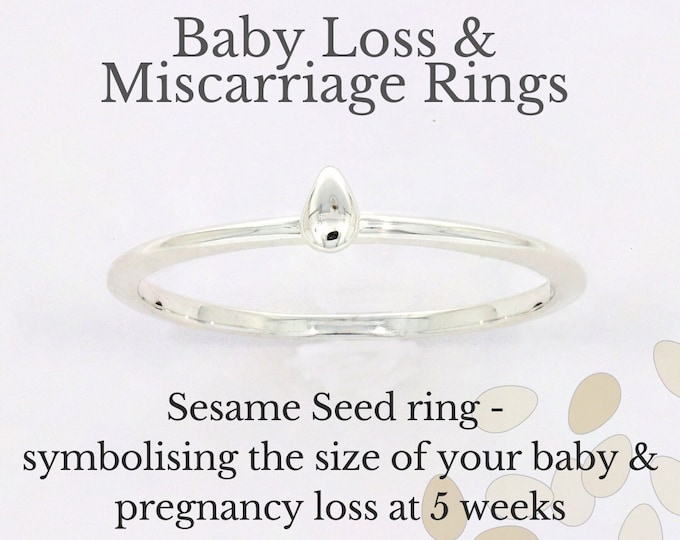 Sesame Seed Ring | Early Miscarriage | Baby Loss | Pregnancy Loss ...