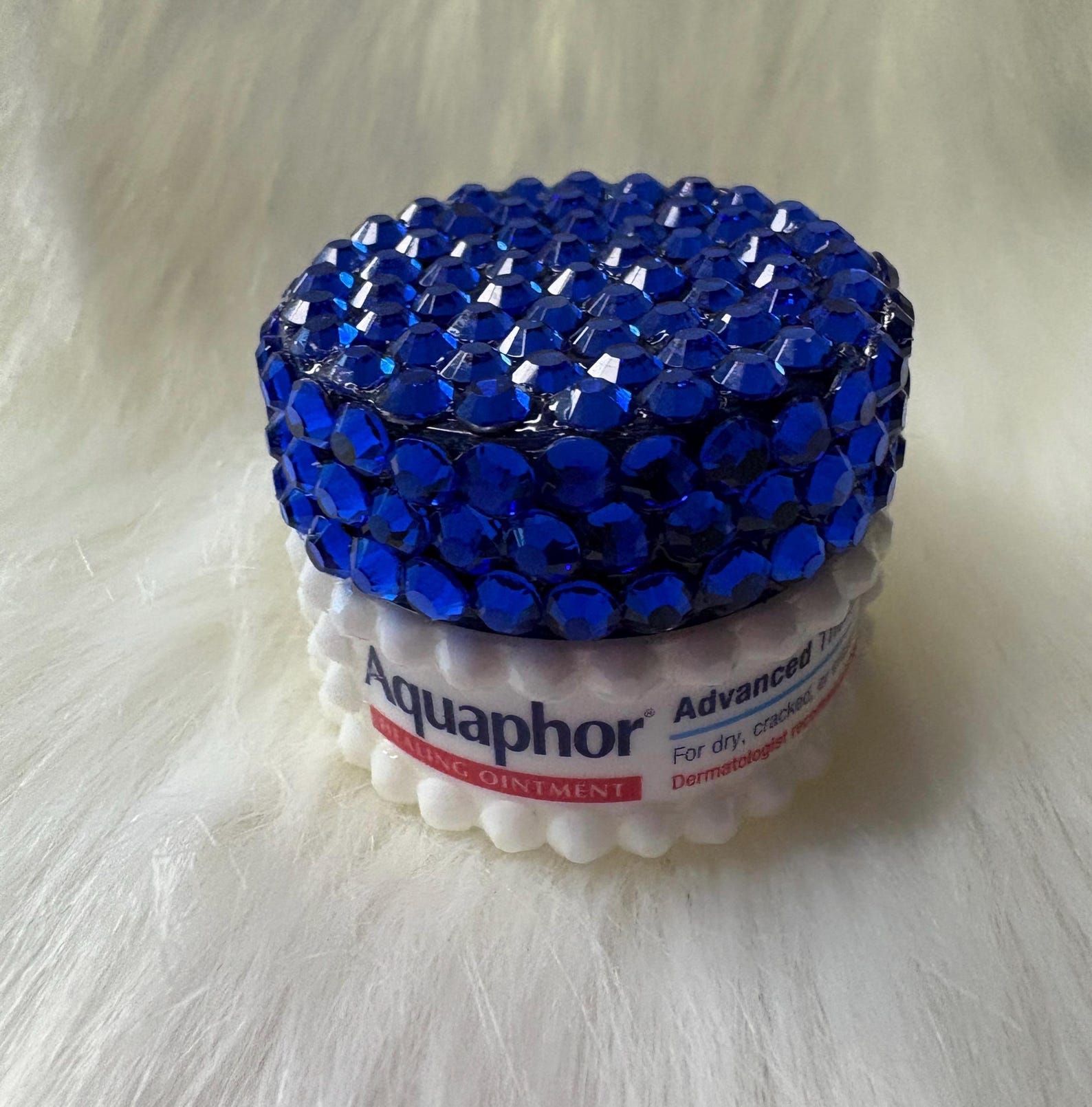 Blinged and Bedazzled Mini Aquaphor Jar Skin Protectant, Travel Size ...