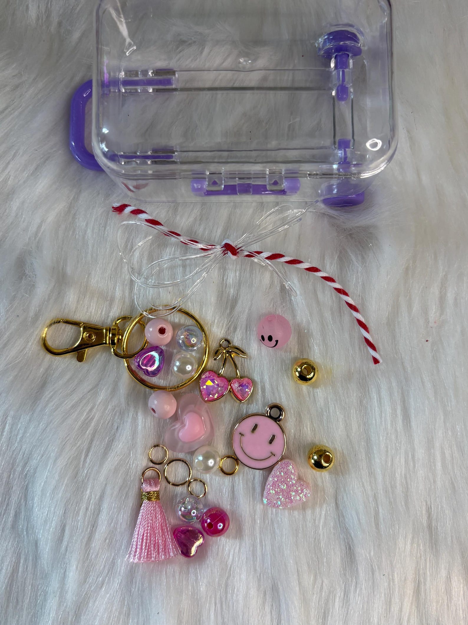 DIY Lip Balm Keychain Kit: Charm & Bead Party Activity - Etsy