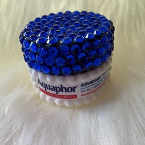 Blinged and Bedazzled Mini Aquaphor Jar Skin Protectant, Travel Size ...