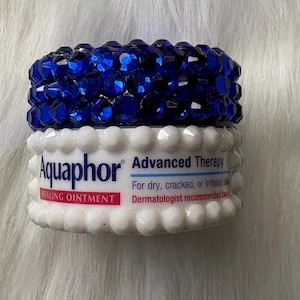 Blinged and Bedazzled Mini Aquaphor Jar Skin Protectant, Travel Size ...