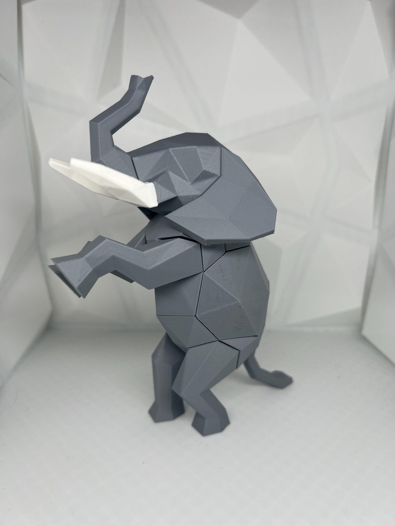 Elephant Puzzle | Magnetic Puzzle | Low Poly Puzzle | Customizable ...