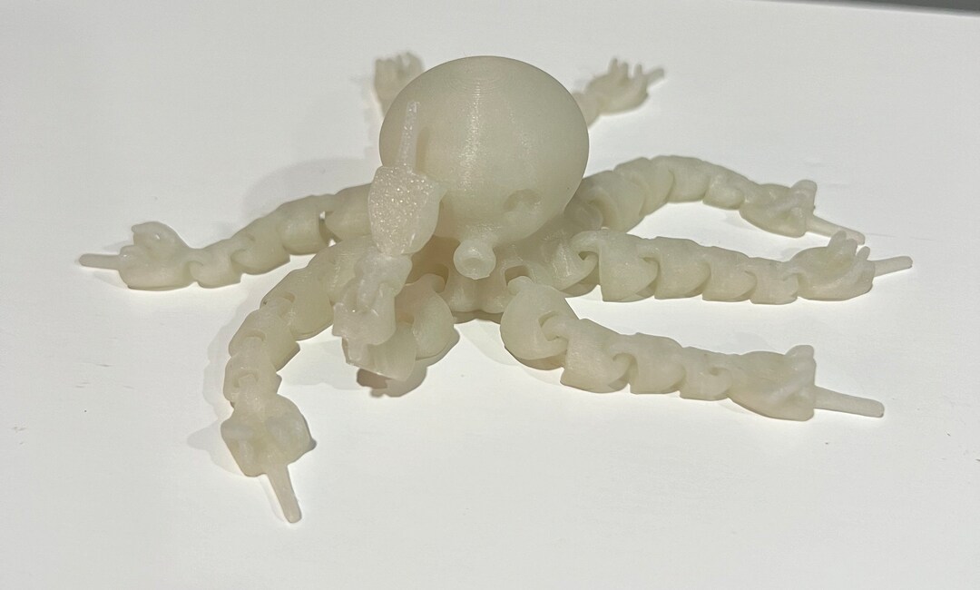 Middle Finger Octopus Articulated - Etsy