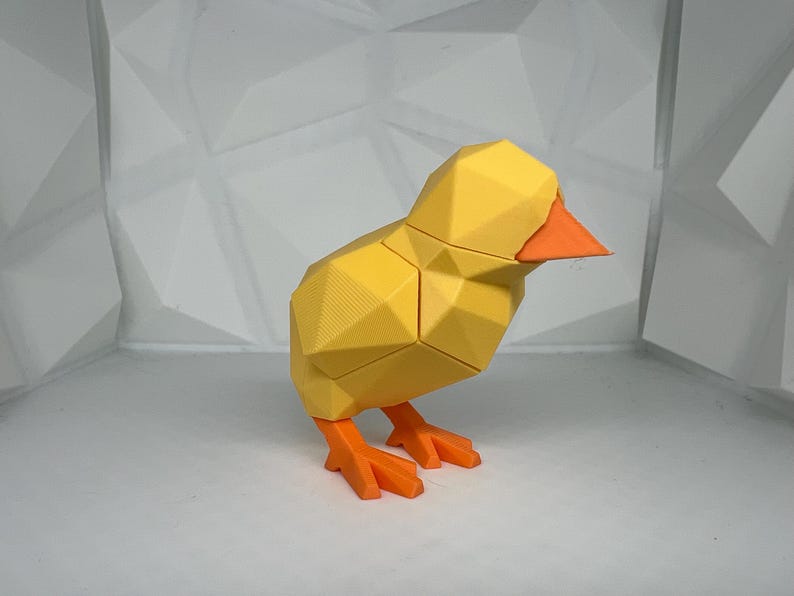 Chick Puzzle | Egg Puzzle | Low Poly Puzzle | Magmetic Puzzle | Chick ...