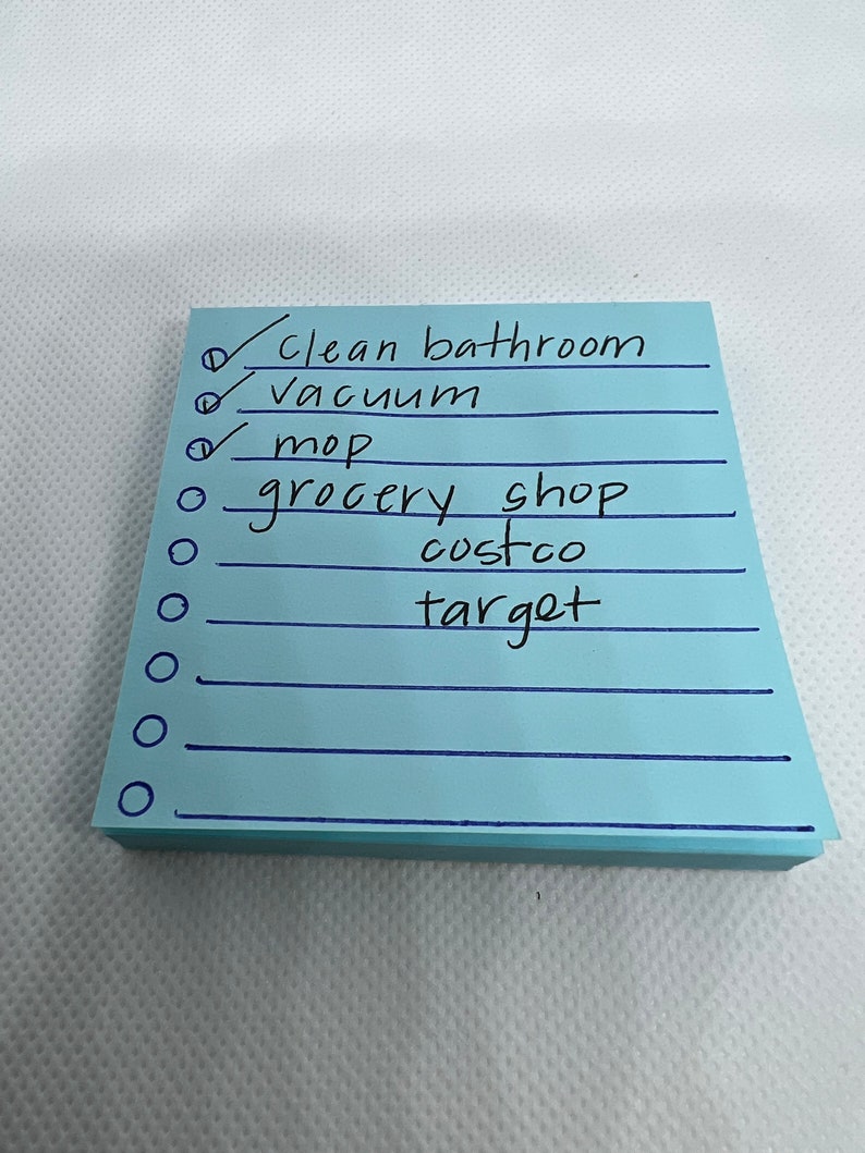 Post-it Note Stencil - Etsy