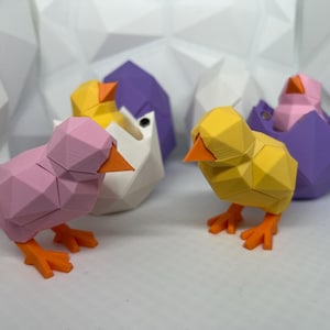 Chick Puzzle | Egg Puzzle | Low Poly Puzzle | Magmetic Puzzle | Chick ...