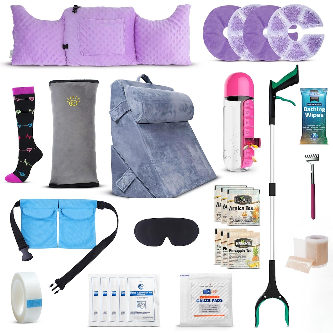 Mastectomy Recovery Kit: Post-op Comfort & Care Essentials - Etsy