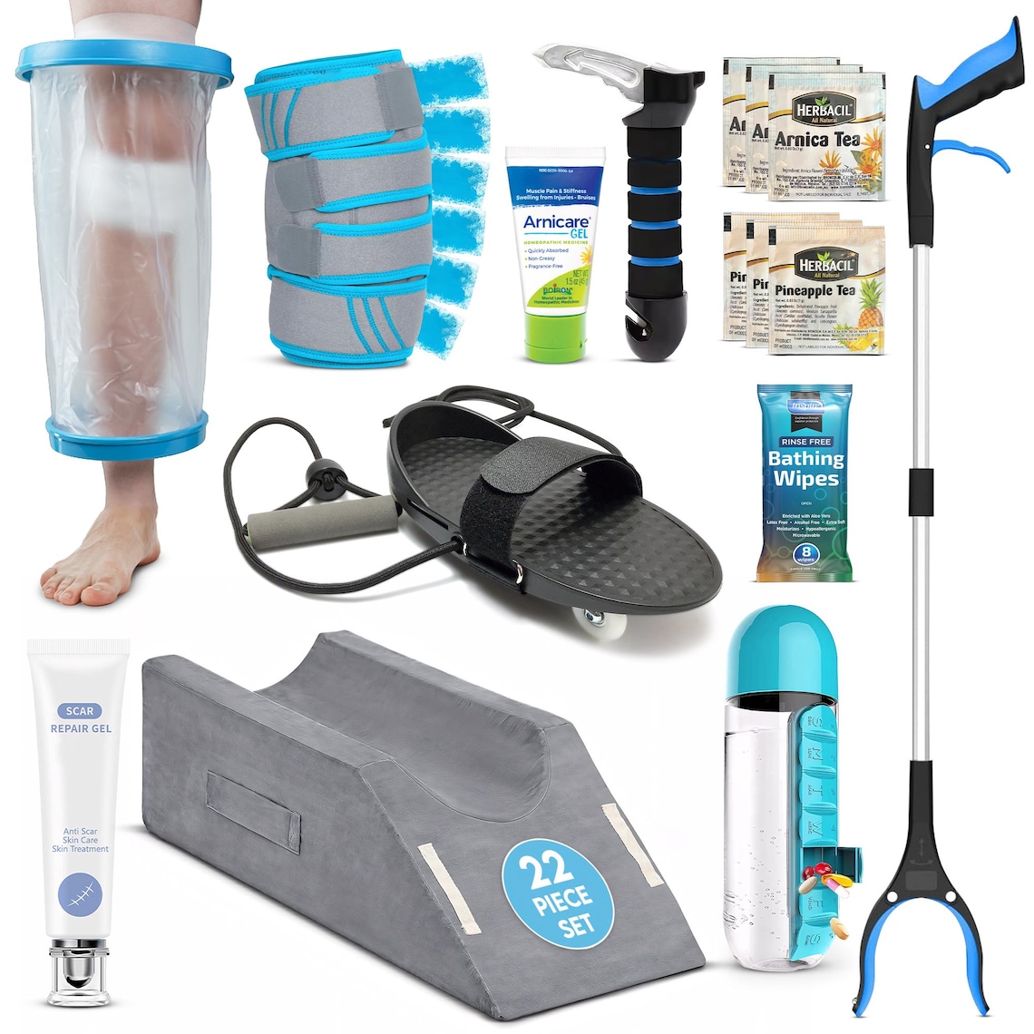 Knee Surgery Recovery Kit: Post-op Essential Aids & Comfort - Etsy