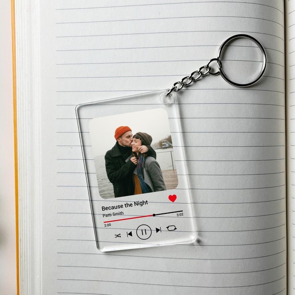 Music Keychain - Etsy