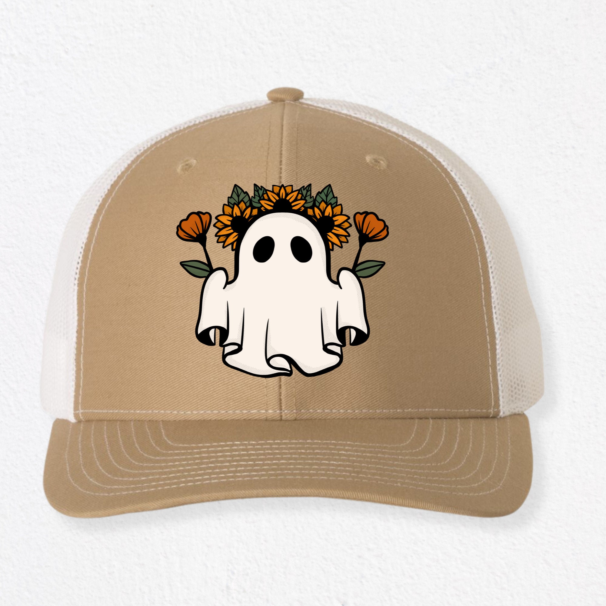 Halloween Ghost Cap, Cute Ghost Cap, Funny Halloween Hat, Spooky Cap ...