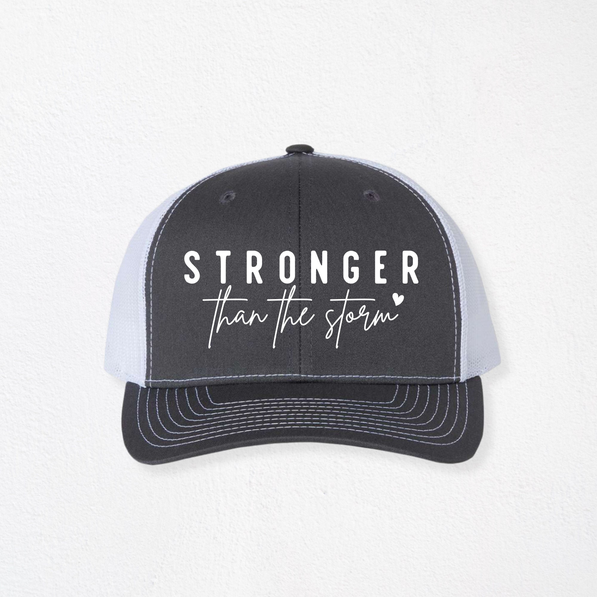 Stronger Than the Storm Cap, Girl Power Cap, Strong Women Hat, Women ...