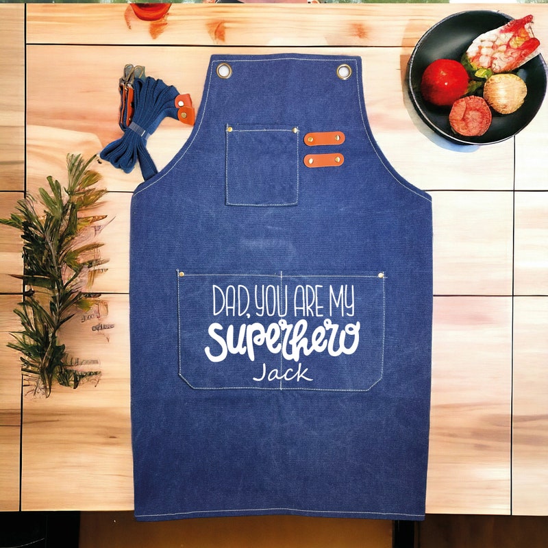 Superhero Apron - Etsy
