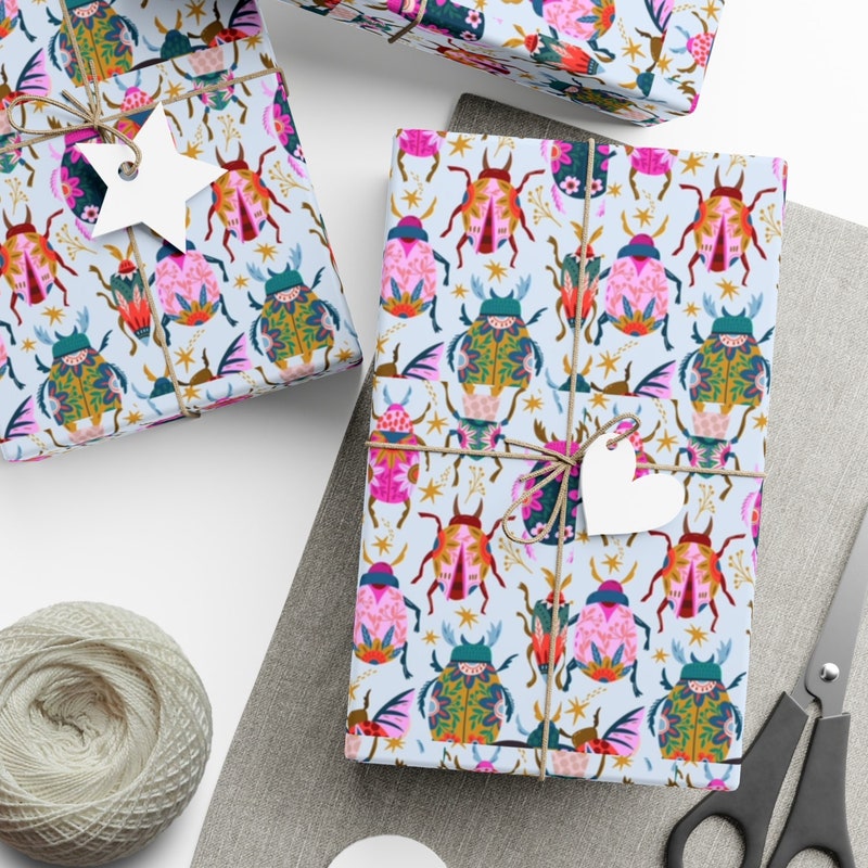 Unique Wrapping Paper - Etsy