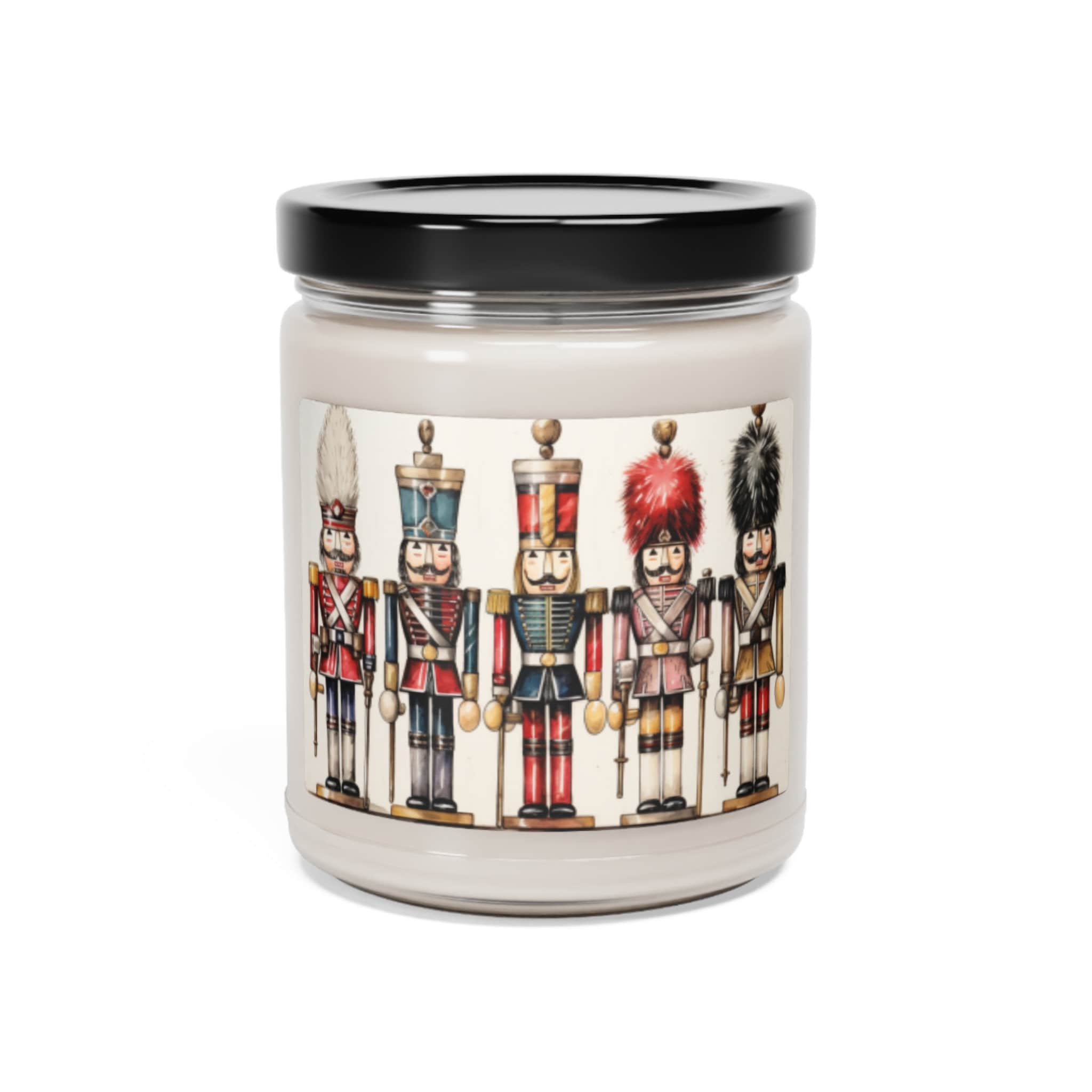 Nutcracker Soldier Soy Candle, Christmas Home Decor - Etsy