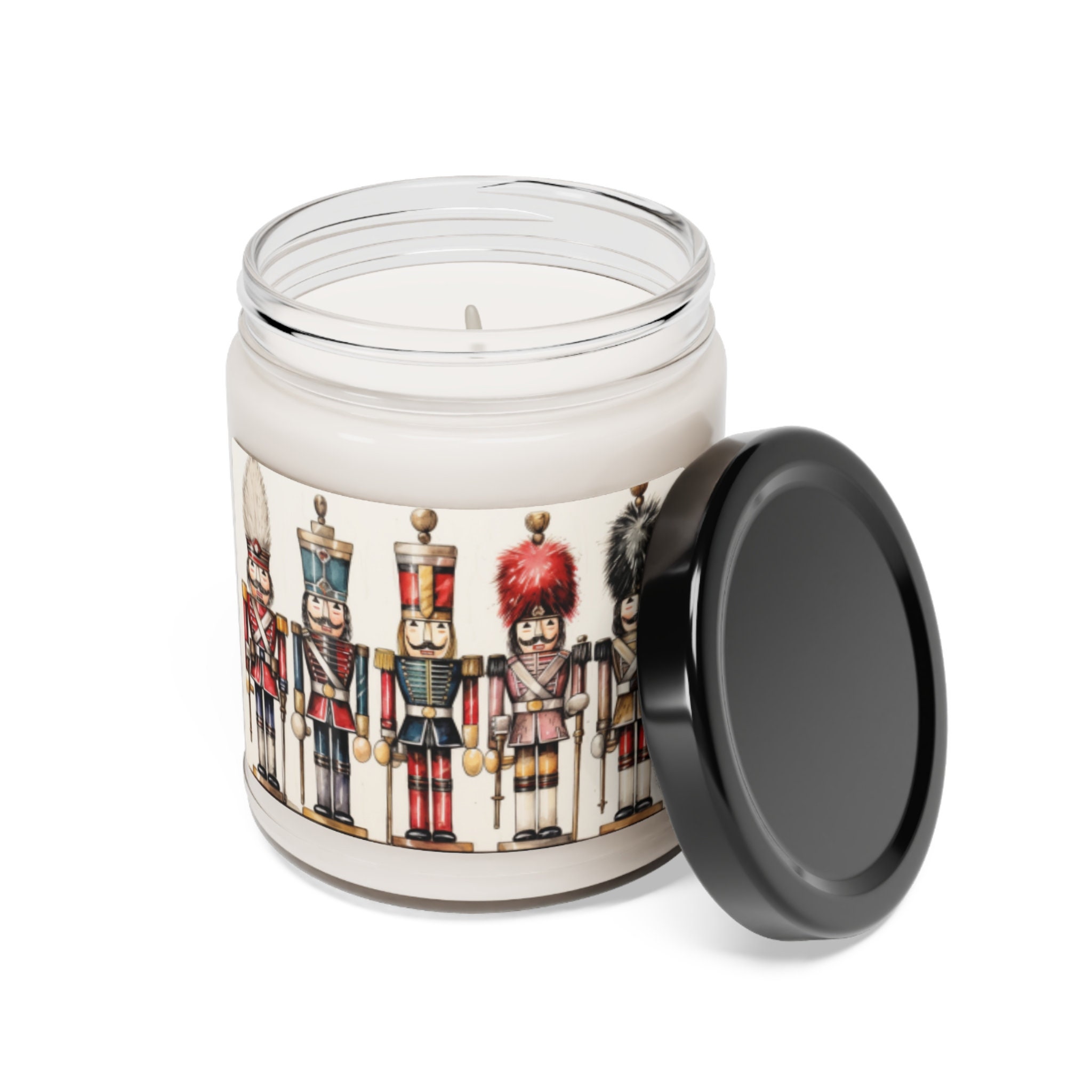 Nutcracker Soldier Soy Candle, Christmas Home Decor - Etsy