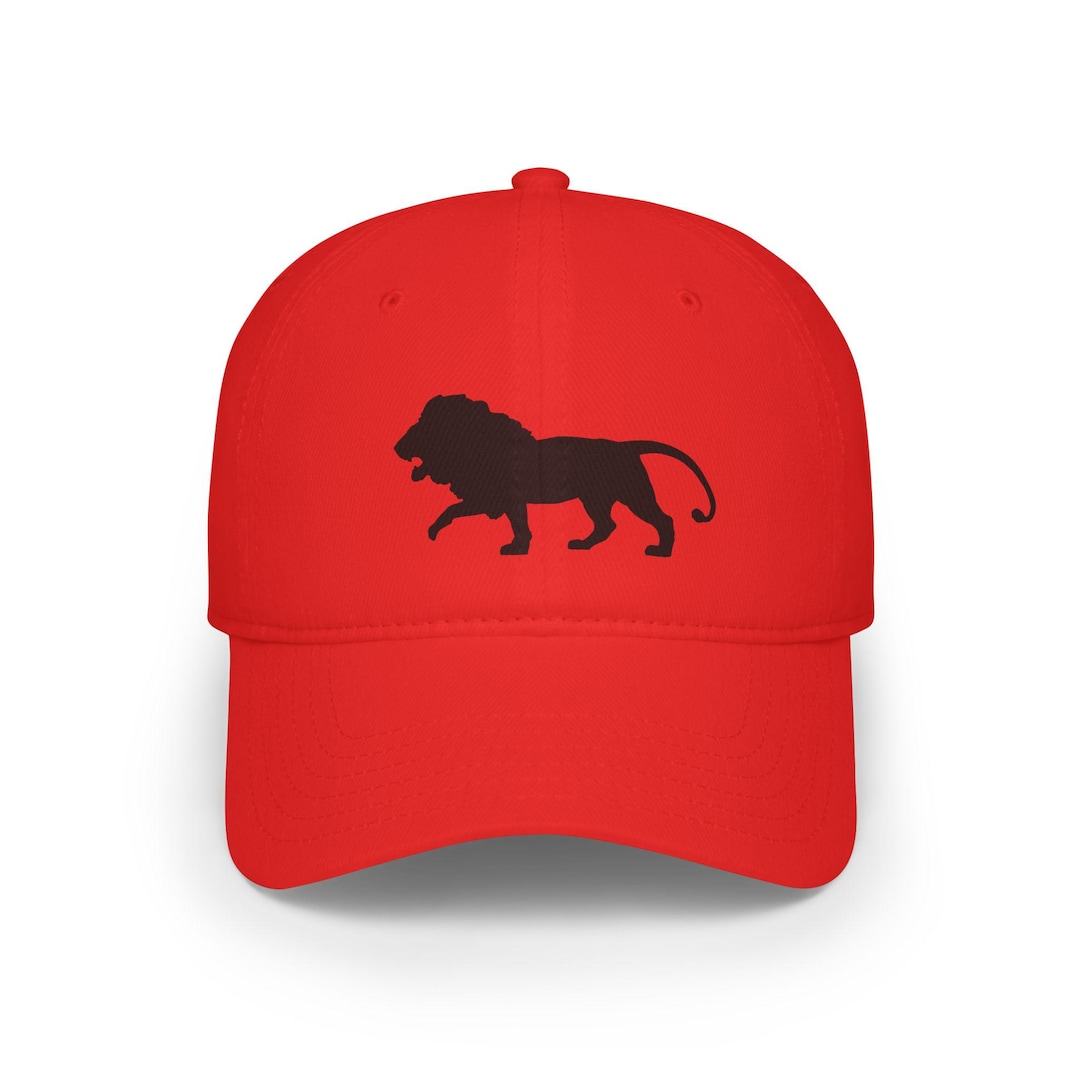 Majestic Lion Baseball Cap: Cotton Wildlife Hat - Etsy