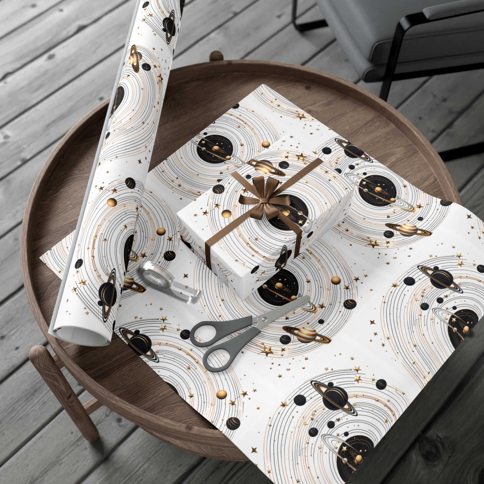Cosmic Galaxy Wrapping Paper: 3D Space Gift Wrap - Etsy
