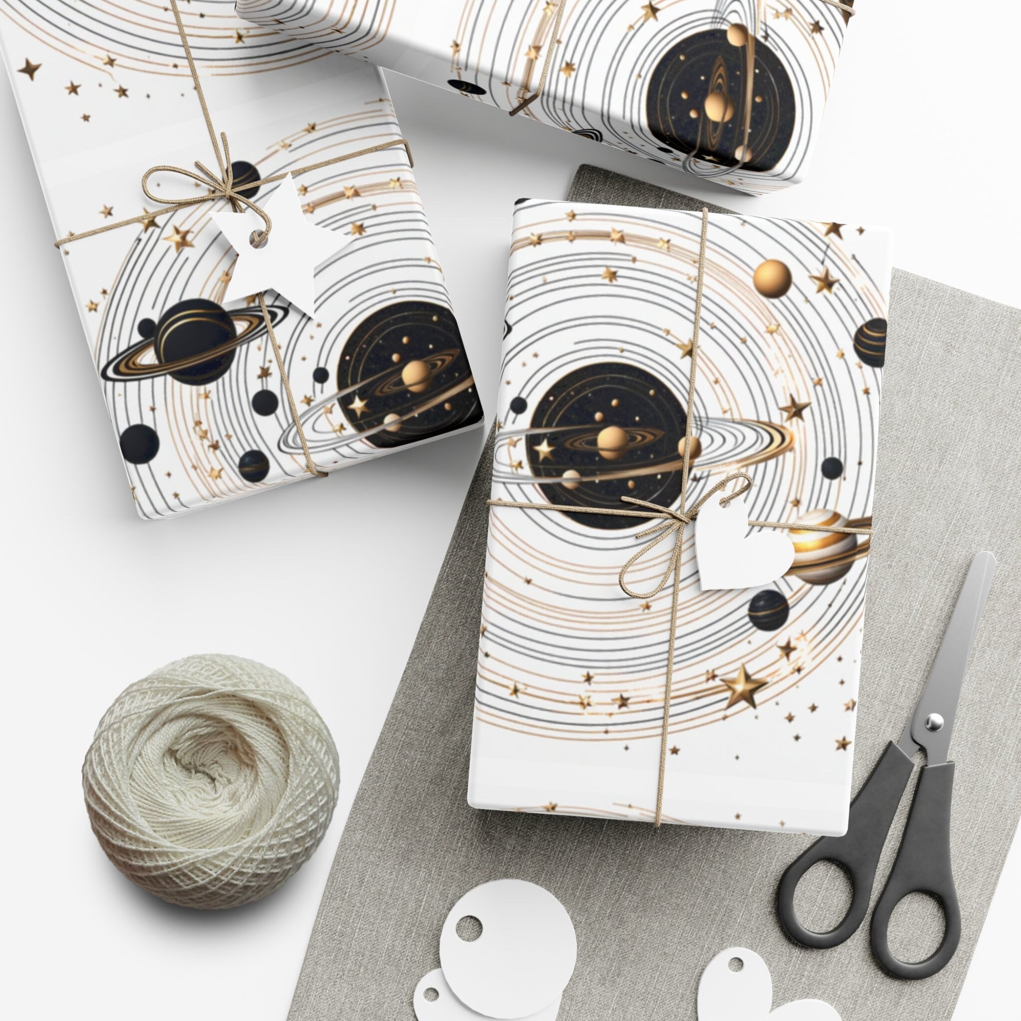 Cosmic Galaxy Wrapping Paper, 3D Space Design, Premium Gift Wrap for ...