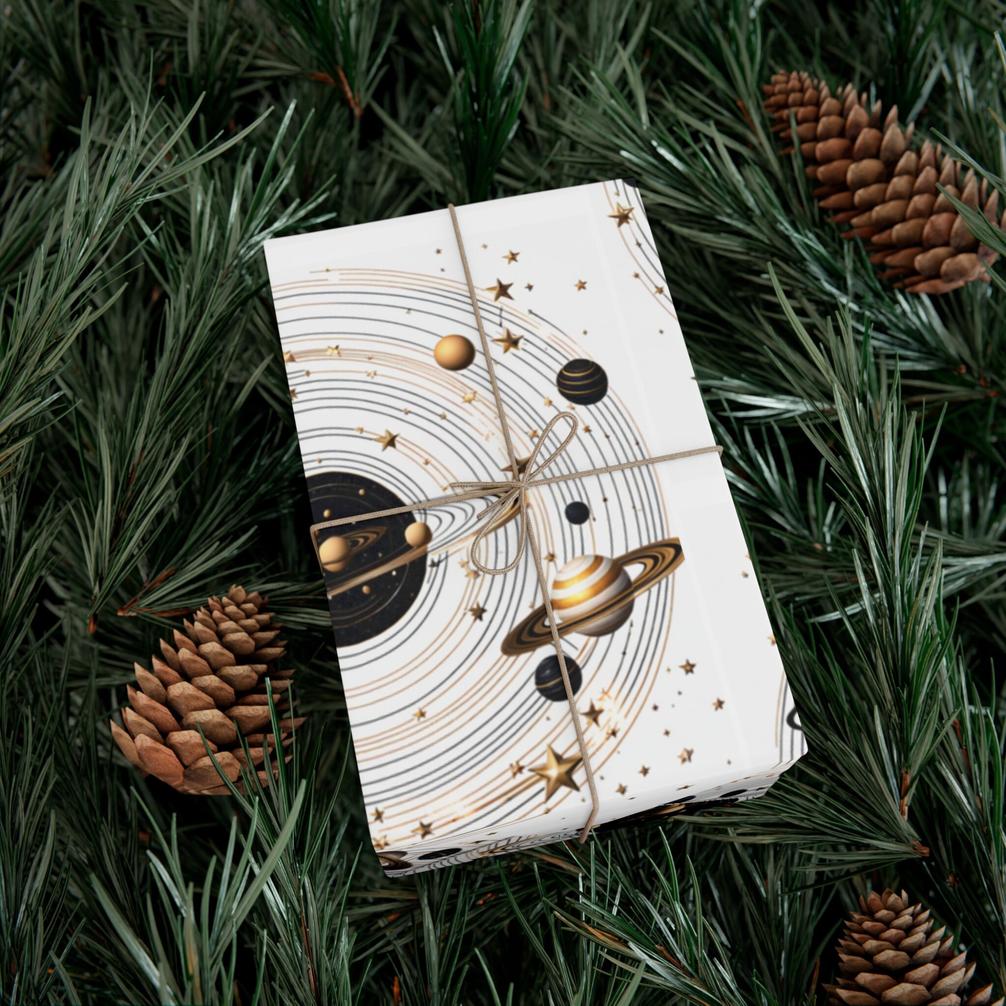 Cosmic Galaxy Wrapping Paper: 3D Space Gift Wrap - Etsy