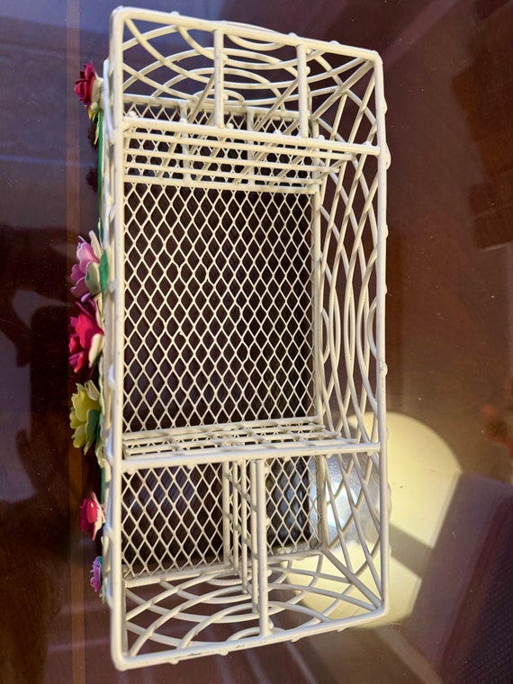 Vintage Tole Dressing Table Box, Tole Jewelry Organiz… - Gem