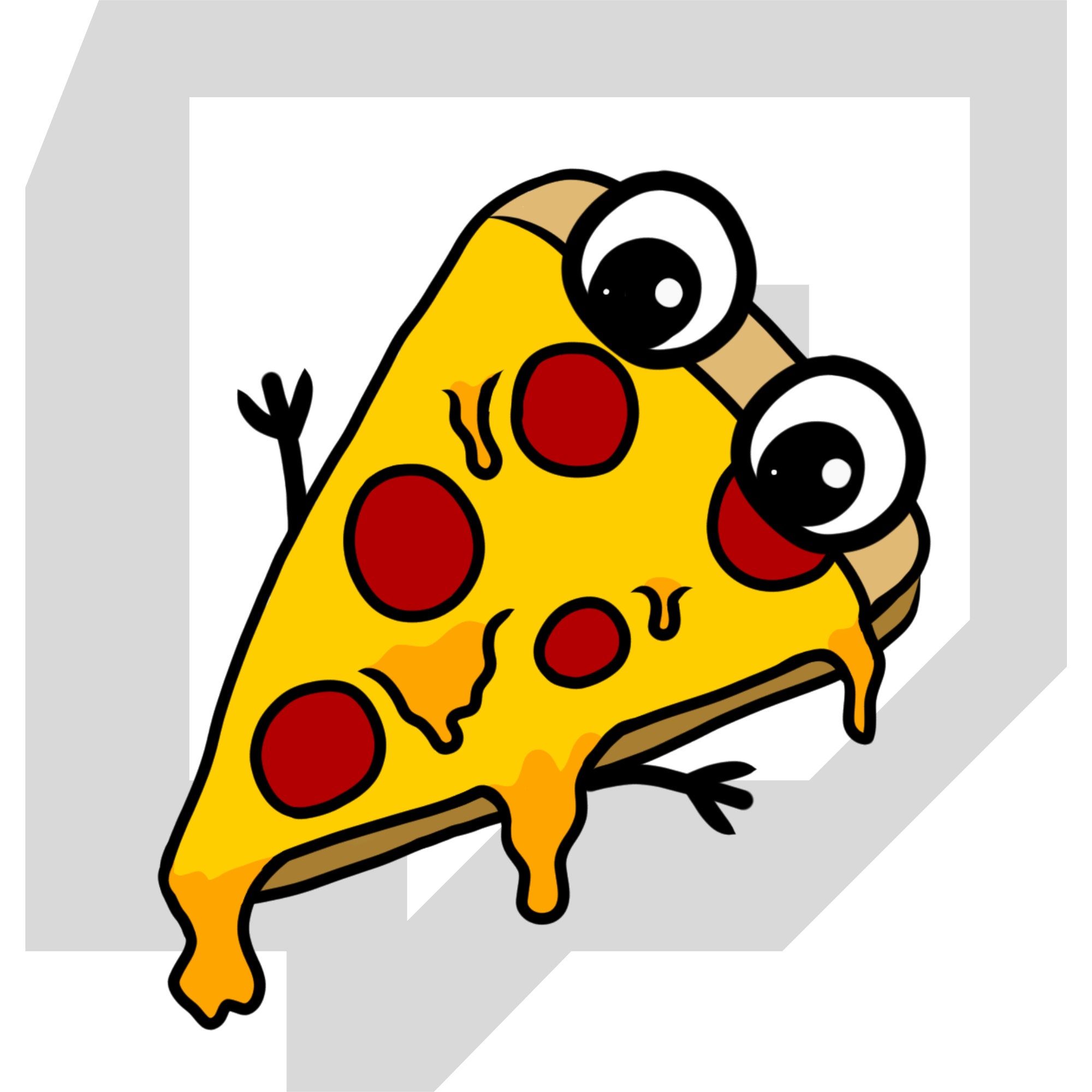 Pizzapeep Pizza Emote for Discord/twitch - Etsy
