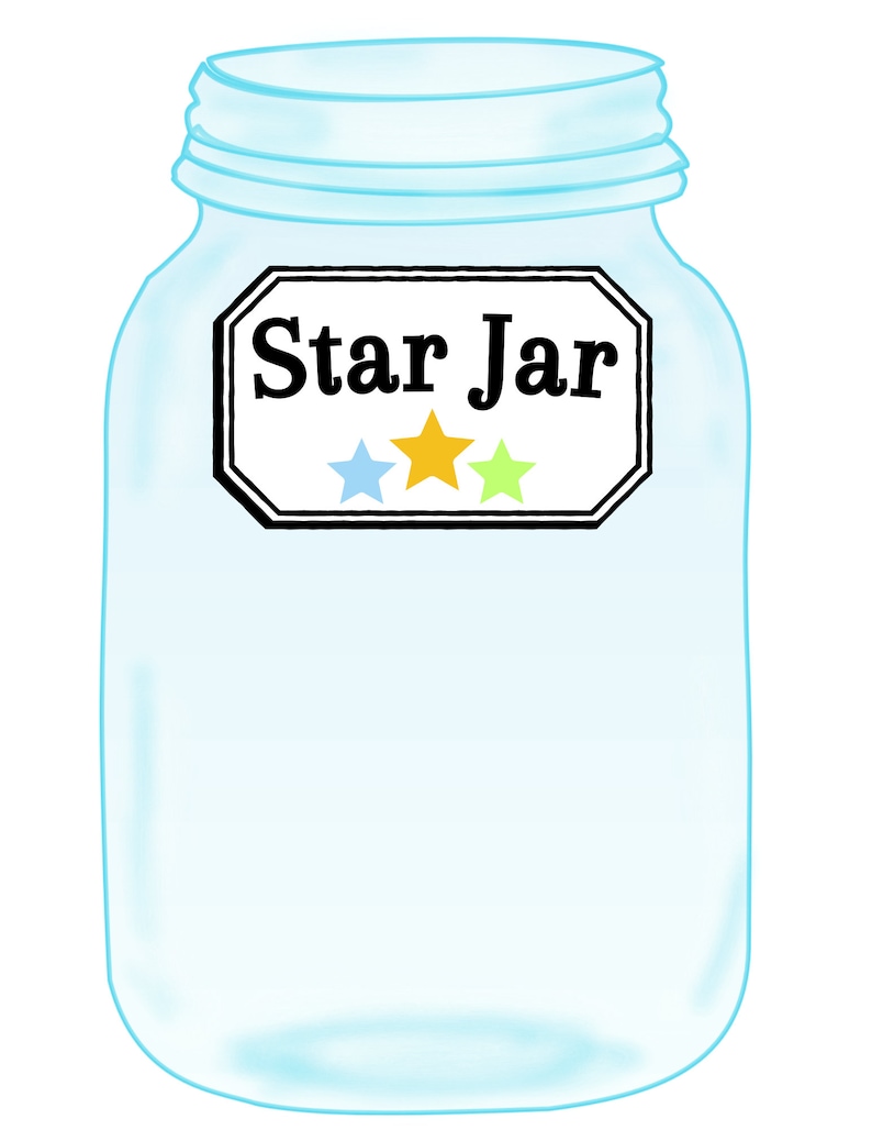 Classroom Management Whole Class Reward System Star Jar - Etsy
