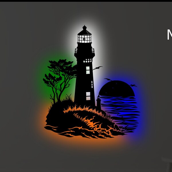 Metal Lighthouse - Etsy