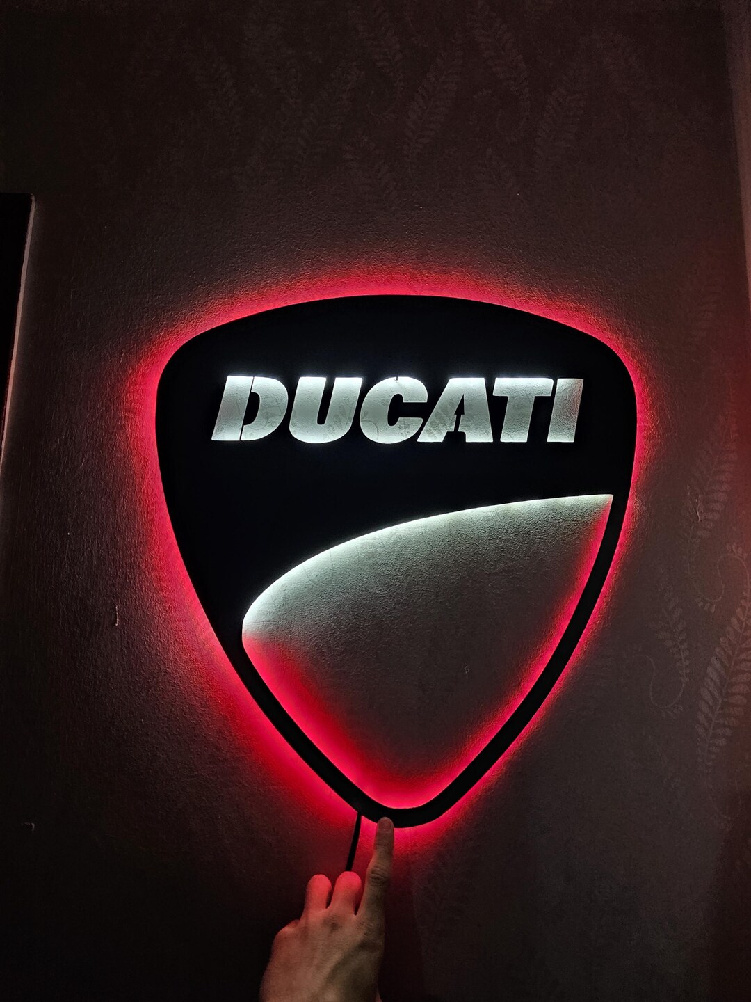 Ducati Led Sign, Ducati Wall Art, Ducati Led Decor, Ducati Wall Sign, Ducati Sign, Ducati Decor ...