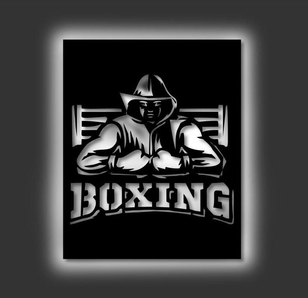 Boxing Metal Wall Art Signs, Boxing Table Metal, Boxing Table Metal ...