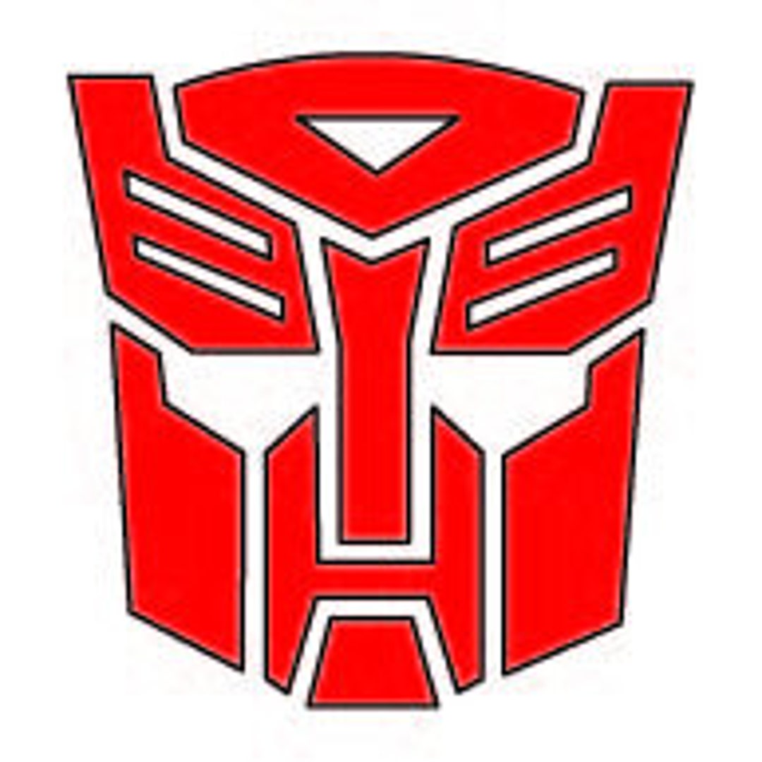 Transformers Red Mask Logo I Cup Notebook Tshirt Clip Art - Etsy