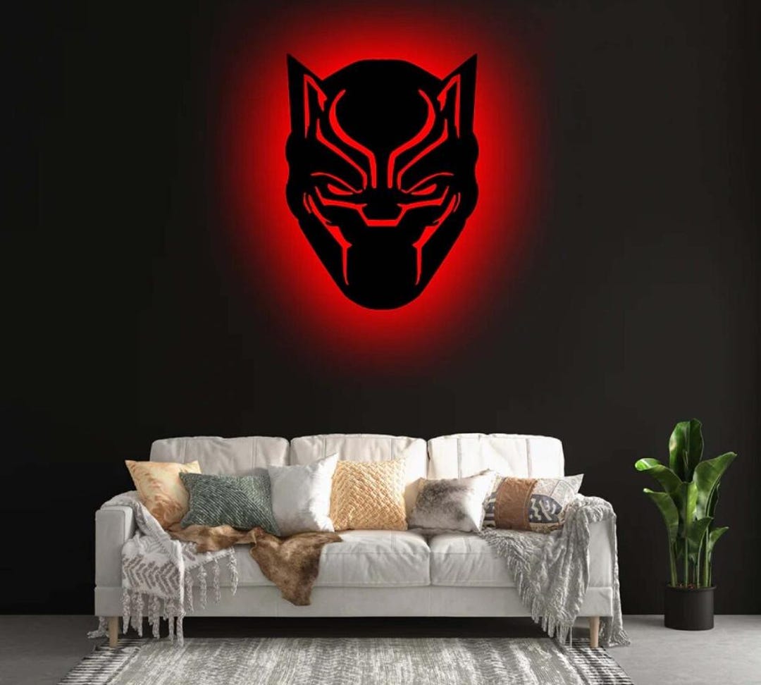 Avengers Black Panther Metal Decor,avengers Black Panther Metal Wall ...