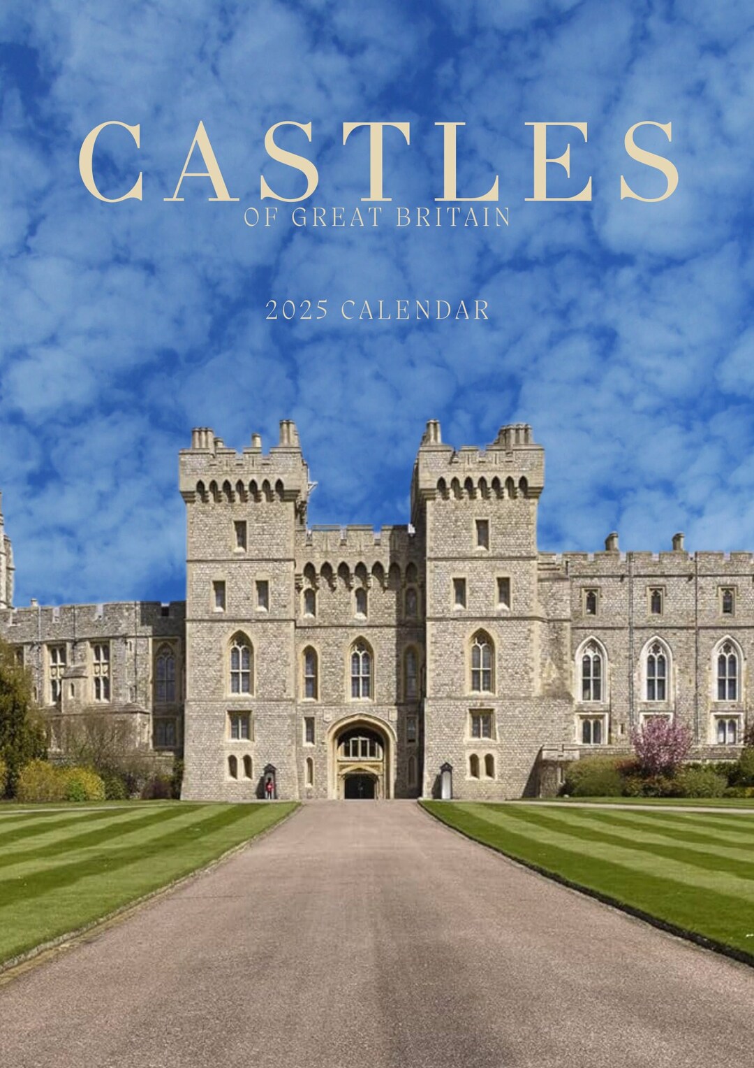 2025 UK Castles Wall Calendar A4 - Etsy