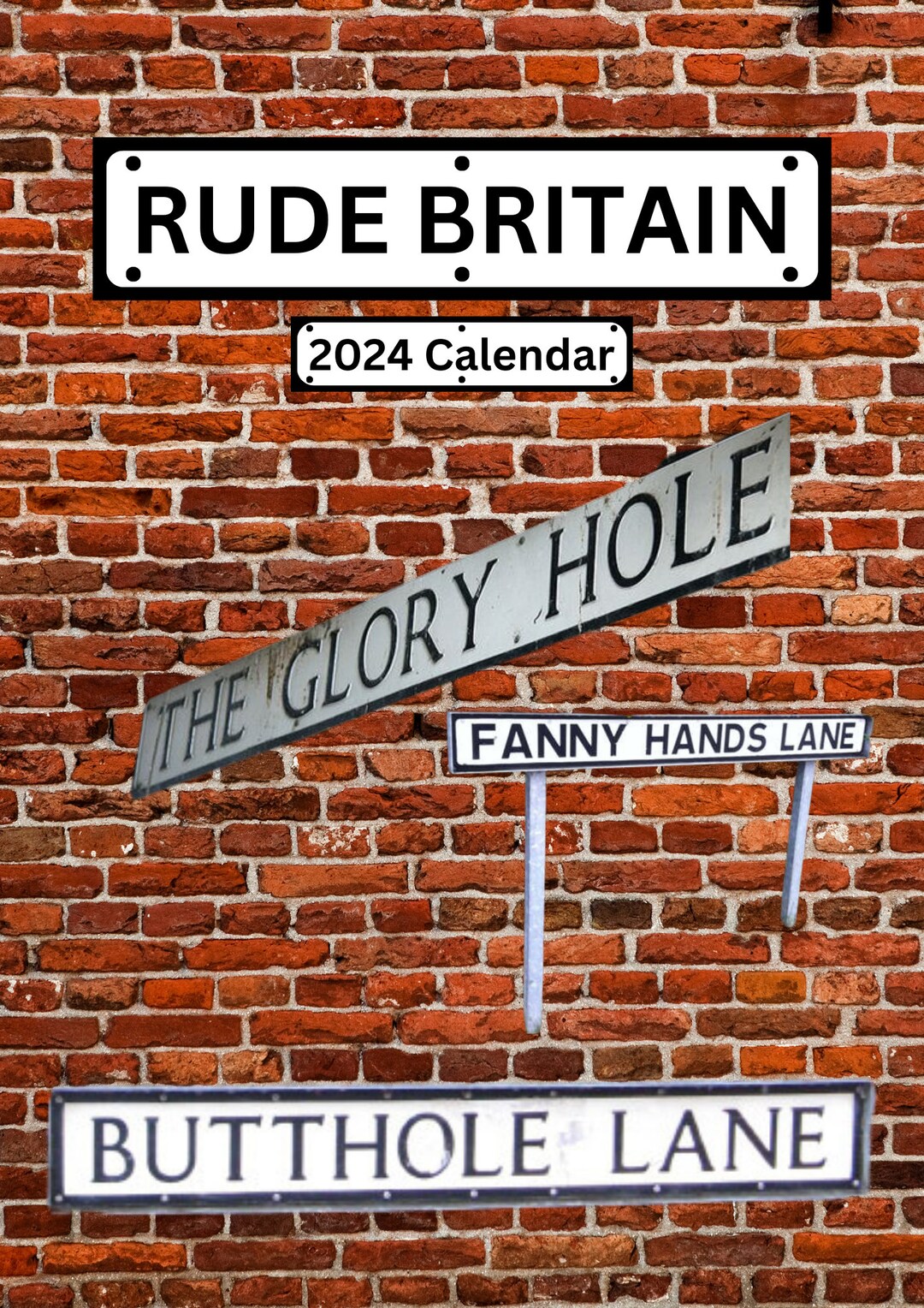 Rude Britain 2024 Calendar A4 Mon Start - Etsy