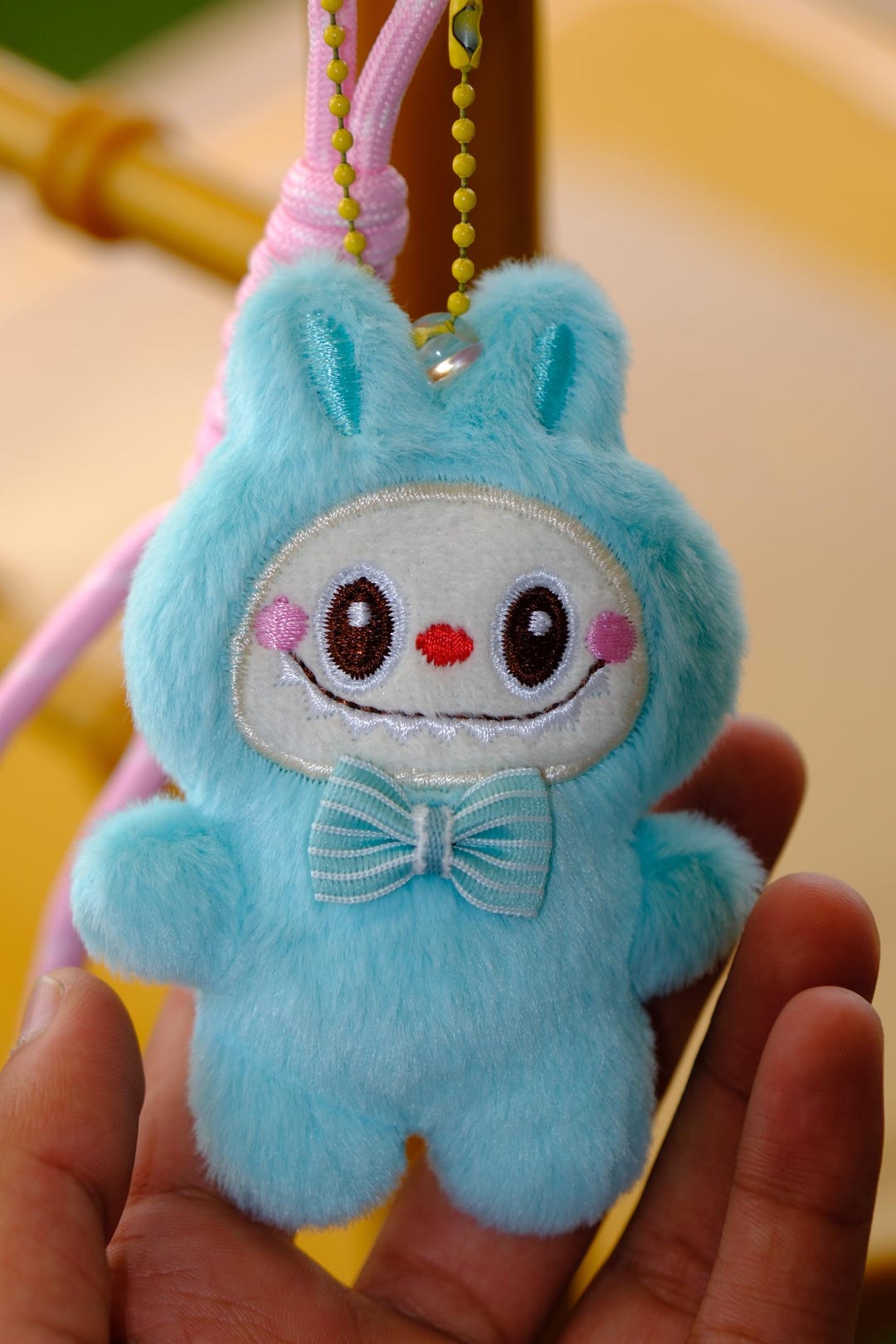 Labubu Keychain, Labubu Charm, Kawaii Labubu Accessory, Pop Mart Labubu ...