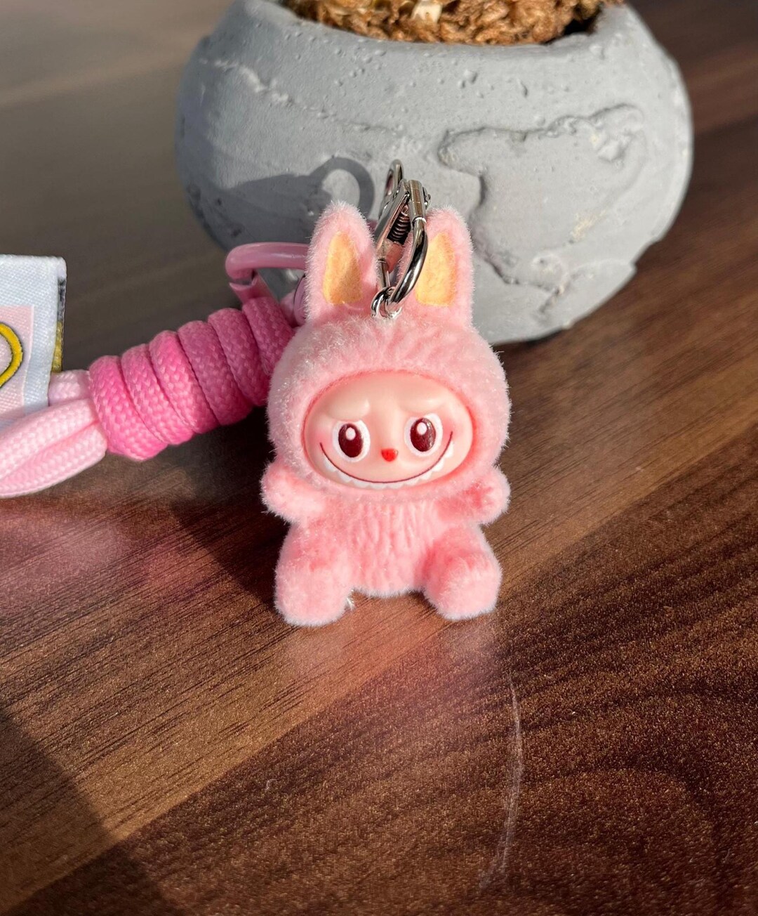 Mini Labubu Keychain, Labubu Plush Bag Charm, Labubu Keychain, Labubu ...