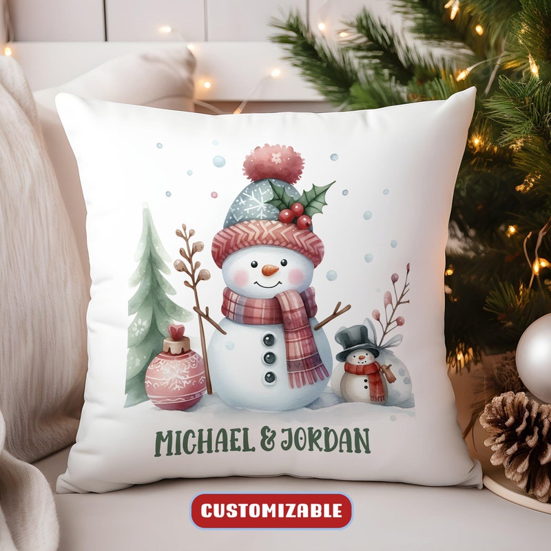 Snowman Pillows - Etsy