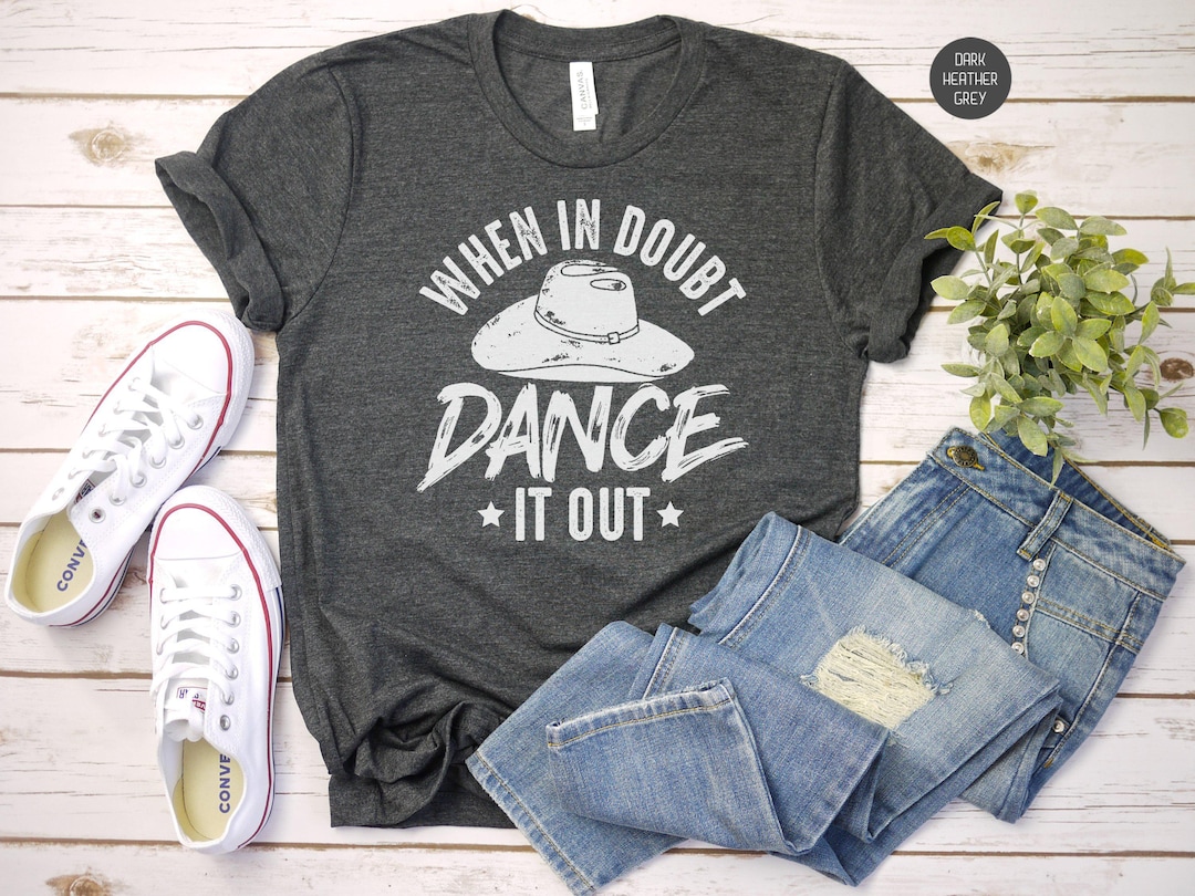 Line Dancing Shirt Women, Country Western Tee, Nashville Music Lover ...