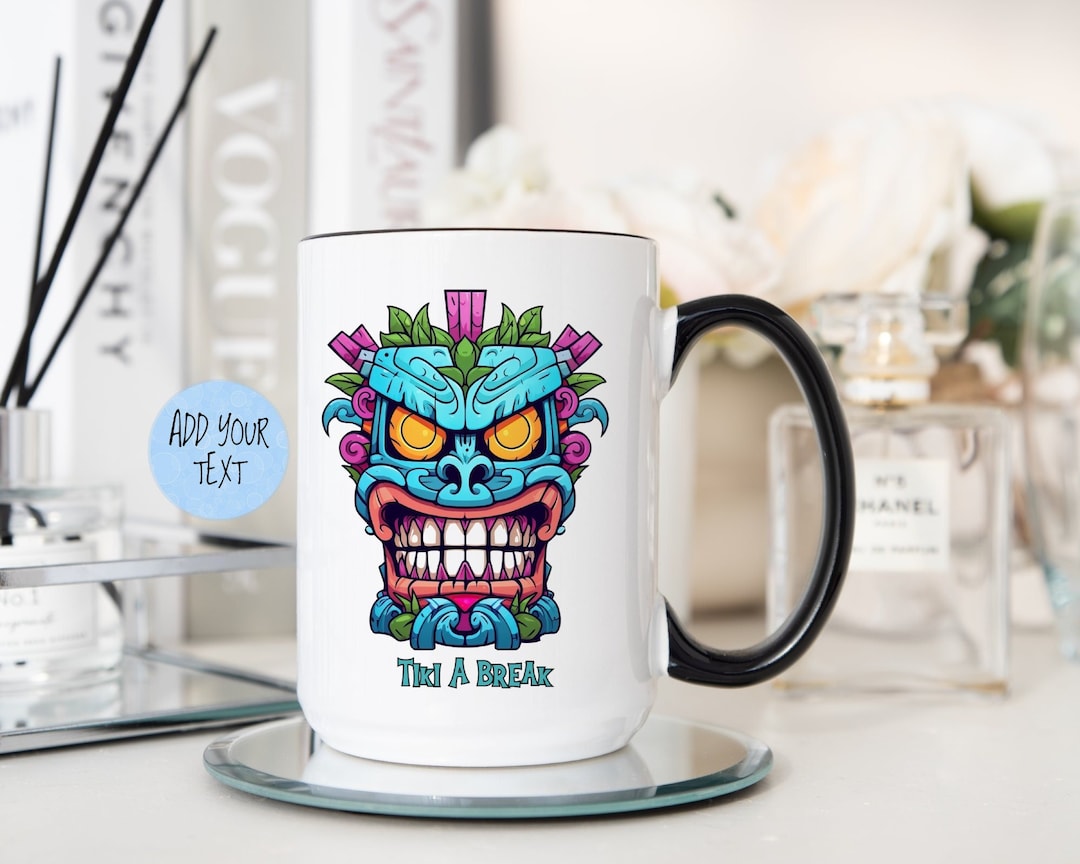 Custom Tiki Mug With Personalized Message for Hula Tiki Girl ...