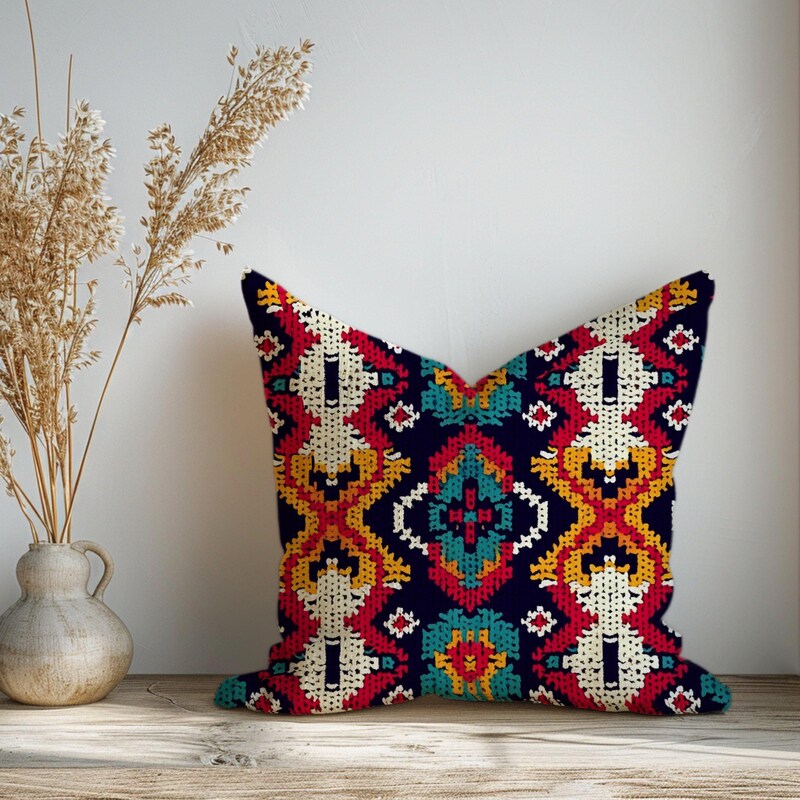 Aztec Pillow - Etsy